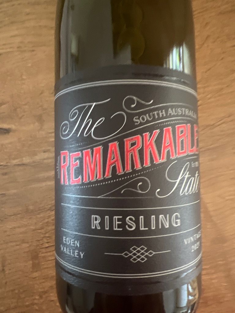 2021 The Remarkable State Riesling, Australia, South Australia, Barossa ...