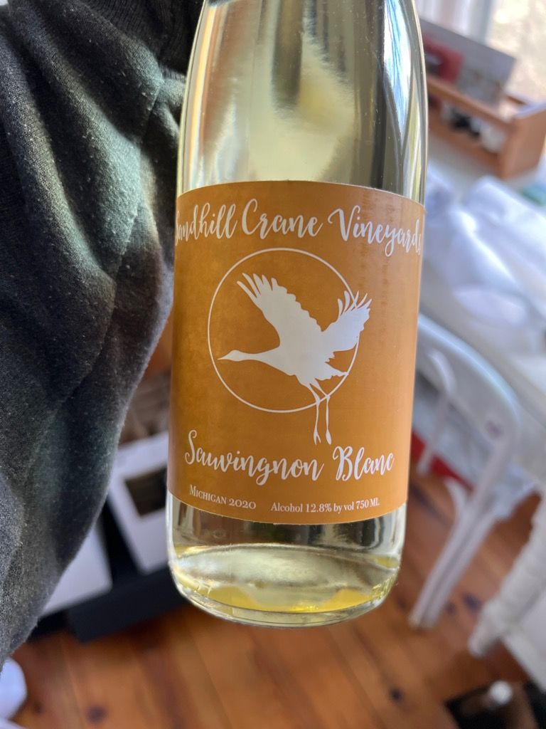 2020 Sandhill Crane Vineyards Sauvignon Blanc, USA, Michigan ...