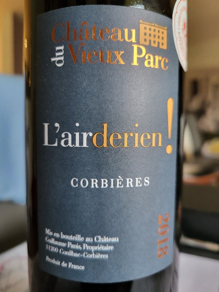 2020 Château du Vieux Parc Corbières L'Air de Rien!, France, Languedoc ...