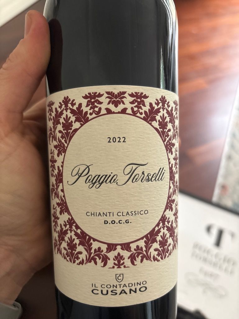 2022 Poggio Torselli Chianti Classico, Italy, Tuscany, Chianti, Chianti ...