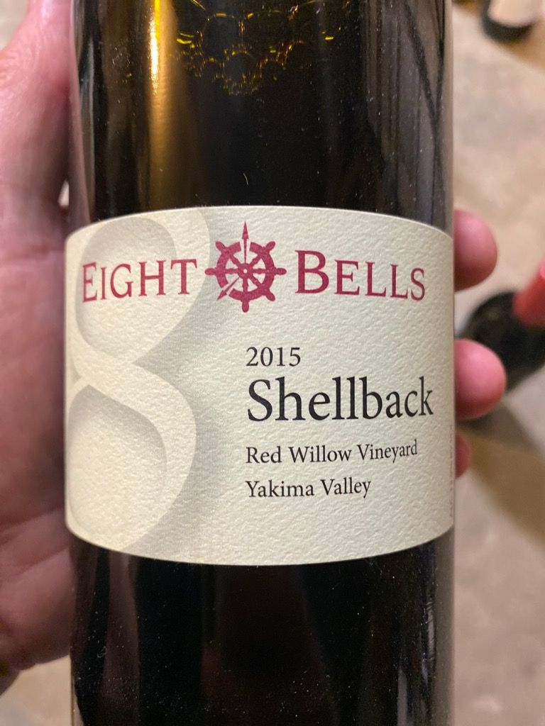 2015 Eight Bells Shellback Red, USA, Washington, Columbia Valley ...