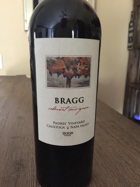 2008 Bragg Vineyards Cabernet Sauvignon Padres Vineyard, USA ...