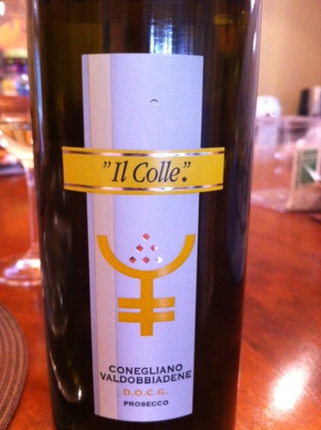 2010 Il Colle Prosecco di Conegliano-Valdobbiadene, Italy, Veneto ...