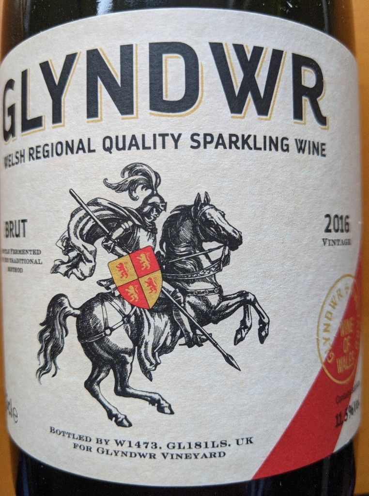 2017 Glyndwr Brut Welsh Regional Quality Sparkling Wine, United Kingdom ...