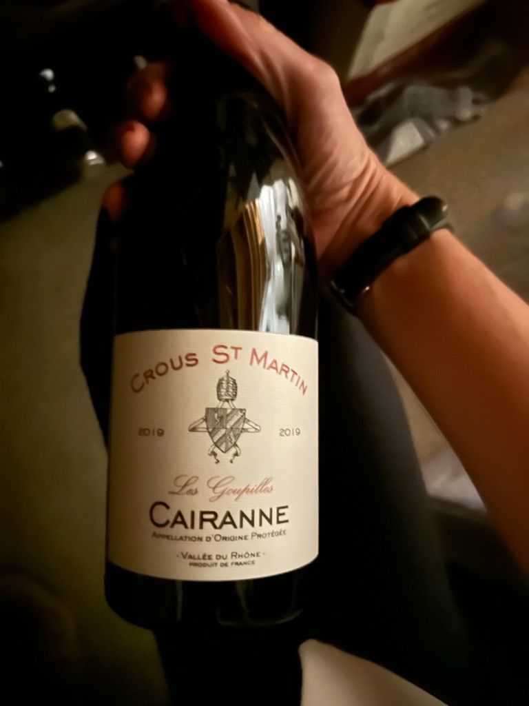 2019 Crous St. Martin Cairanne, France, Rhône, Southern Rhône, Cairanne ...