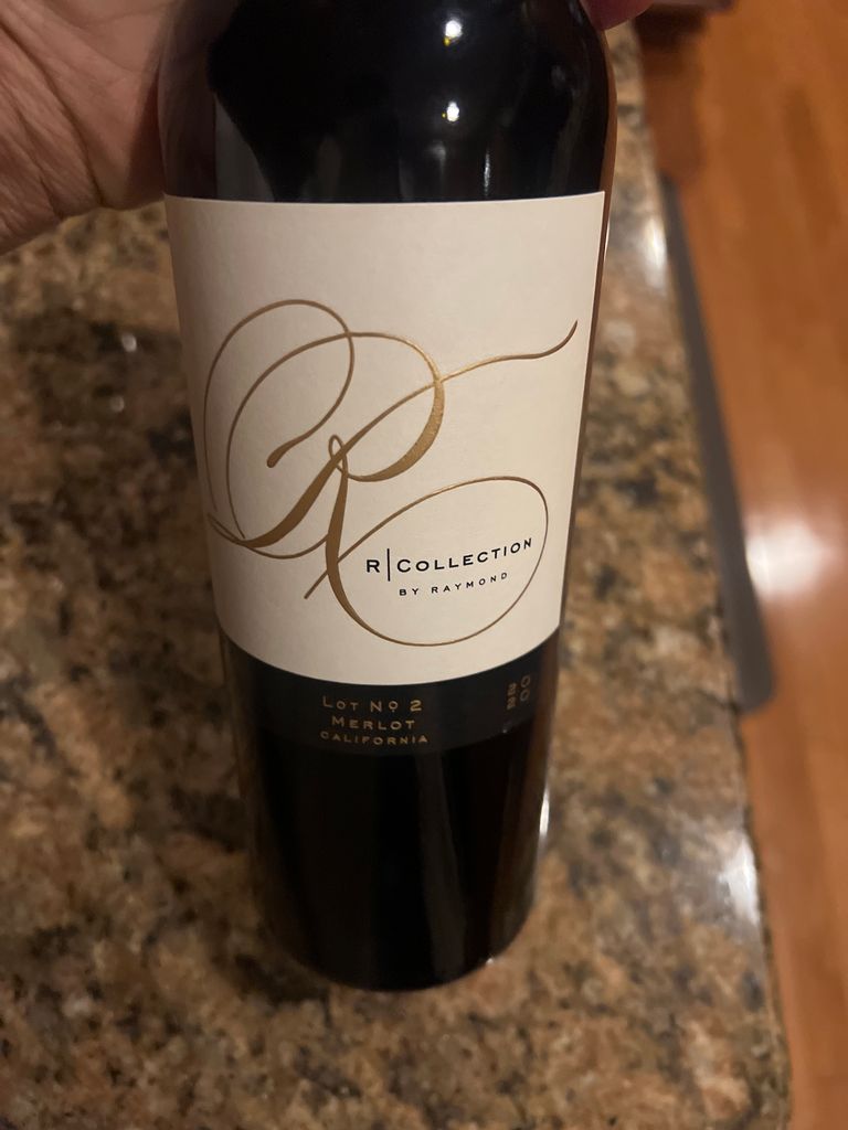 2020 Raymond Merlot R Collection Lot No 2, USA, California - CellarTracker
