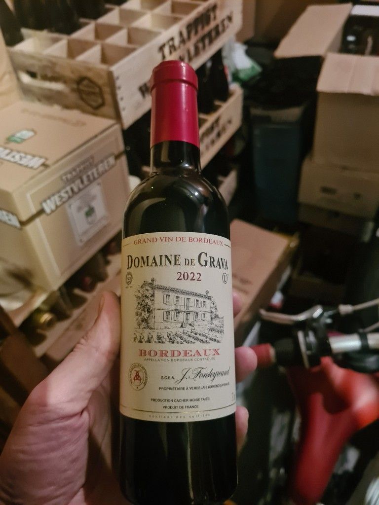 2022 Domaine de Grava Cuvée Cachere Moise Taieb, France, Bordeaux ...