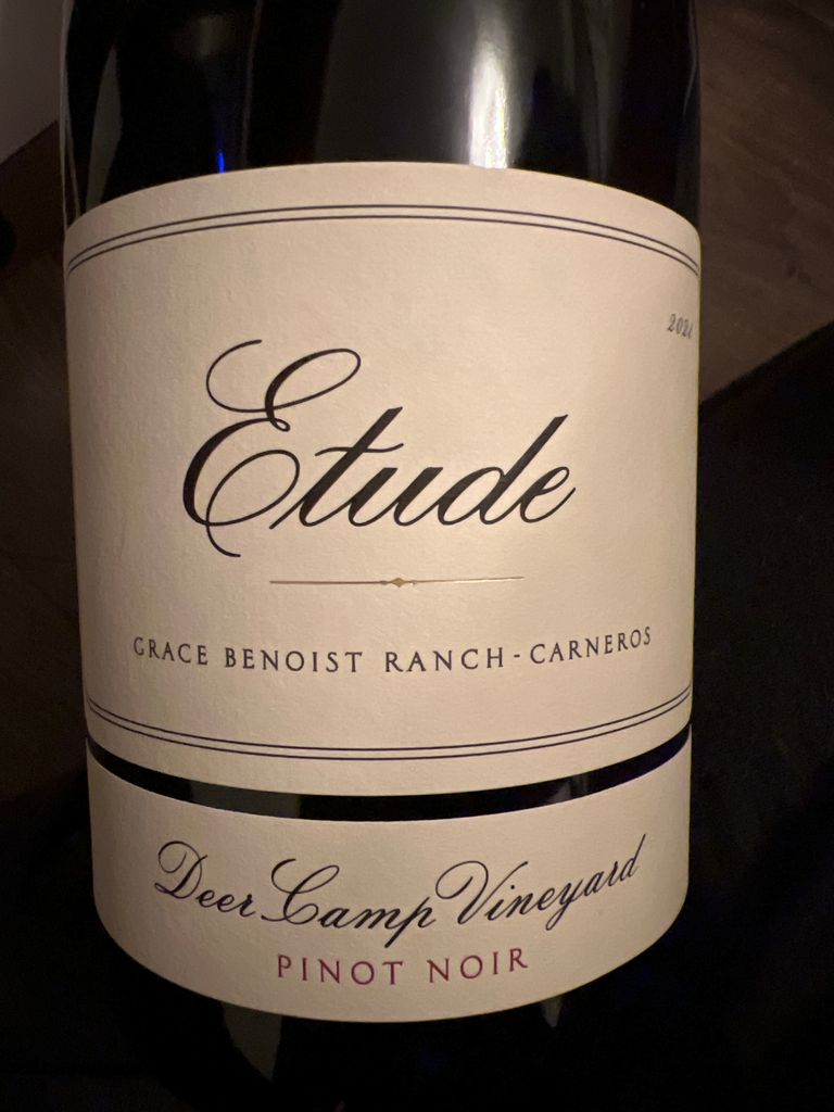 2021 Etude Pinot Noir Deer Camp, USA, California, Napa / Sonoma ...