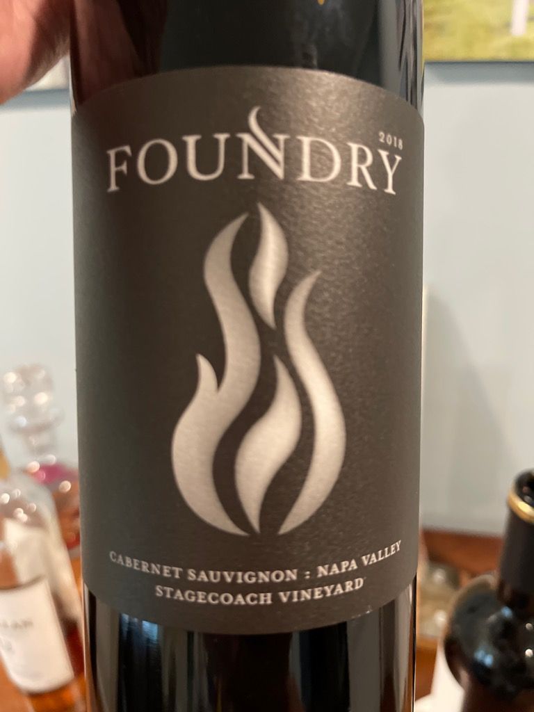 2018 The Wine Foundry Cabernet Sauvignon Stagecoach Vineyard, USA, California, Napa Valley ...