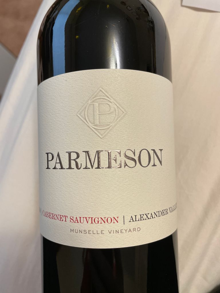 2018 Parmeson Wines Cabernet Sauvignon Munselle Vineyard, USA ...