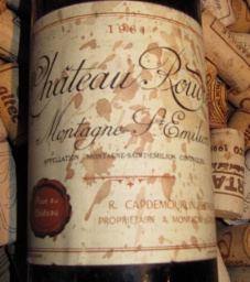 1964 Château Roudier, France, Bordeaux, Libournais, Montagne-St ...