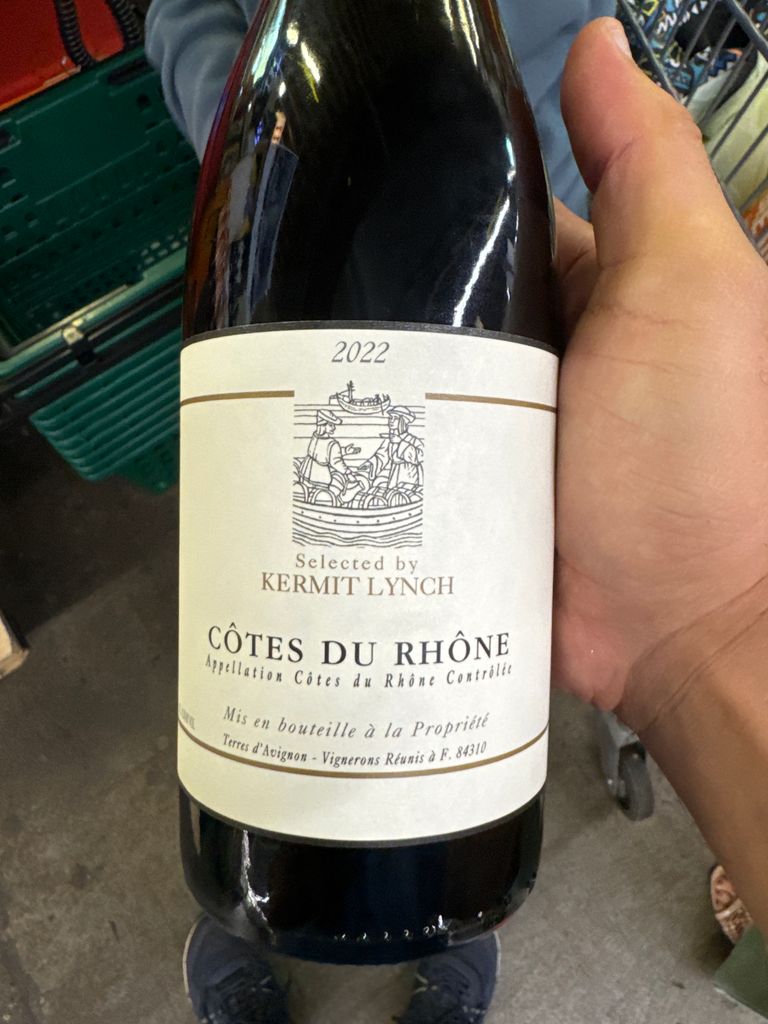 2022 Kermit Lynch Selections Côtes du Rhône, France, Rhône, Southern ...