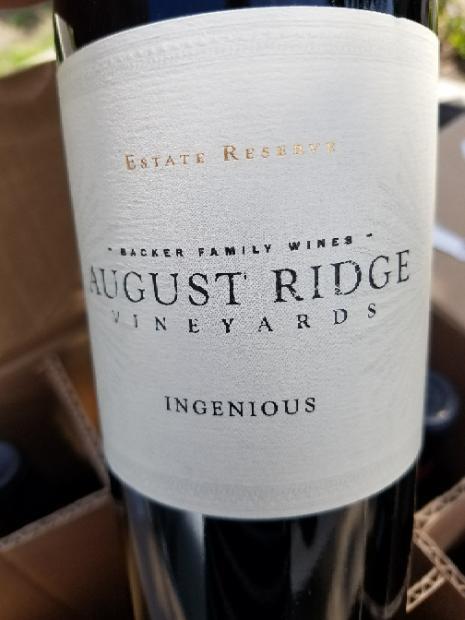 2014 August Ridge Ingenious A. Zamborelli, USA, California, Central ...