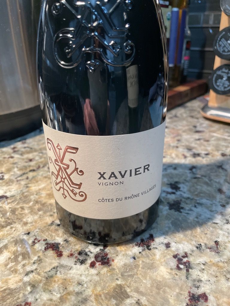 2017 Xavier Vignon Côtes du Rhône Villages, France, Rhône, Southern ...