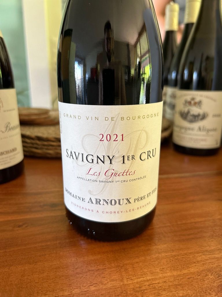 2021 Domaine Arnoux Pére et Fils Savigny-lès-Beaune 1er Cru Les Guettes ...