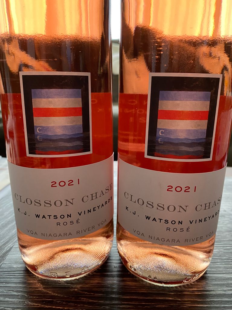 2022 Closson Chase Rosé K. J. Watson Vineyards, Canada, Ontario ...