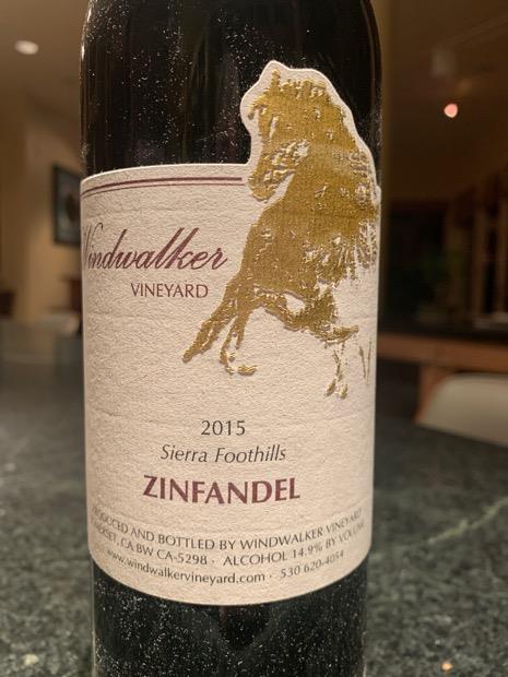 2015 Windwalker Vineyard Sierra Sunset, USA, California, Sierra ...