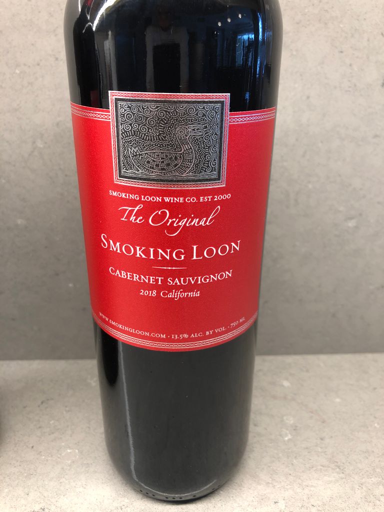 2018 Smoking Loon Cabernet Sauvignon, USA, California - CellarTracker