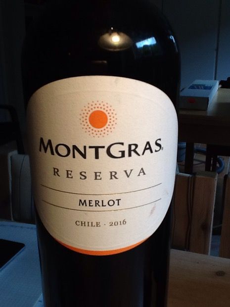2016 MontGras Merlot Reserva, Chile, Rapel Valley, Colchagua Valley ...