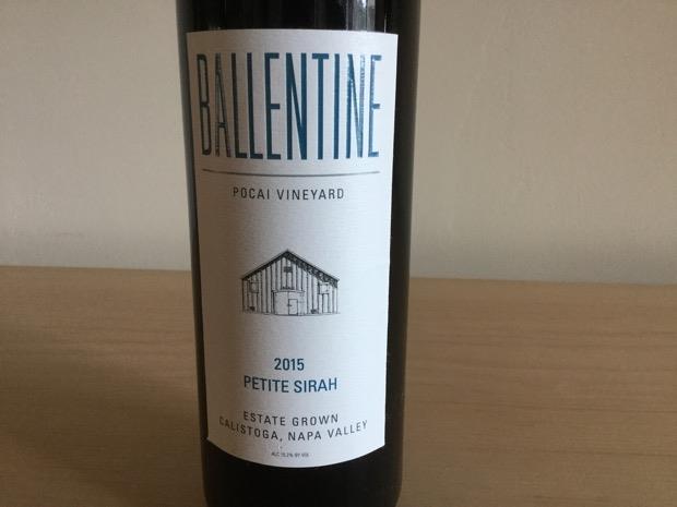 2015 Ballentine Vineyards Petite Sirah Pocai, USA, California, Napa ...