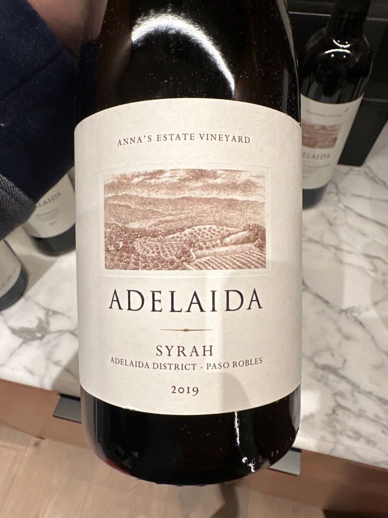 2020 Adelaida Syrah, USA, California, Central Coast, Paso Robles ...