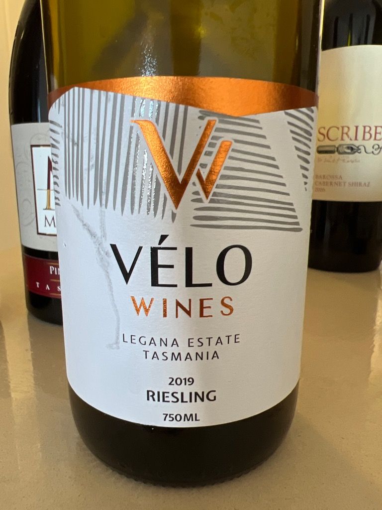 2022 Velo Wines Riesling, Australia, Tasmania, Tamar Valley - CellarTracker