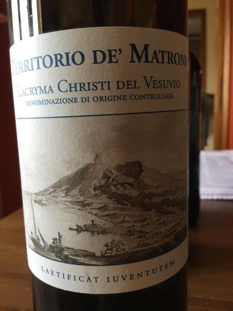 2018 Cantine Matrone Lacryma Christi del Vesuvio Bianco, Italy ...