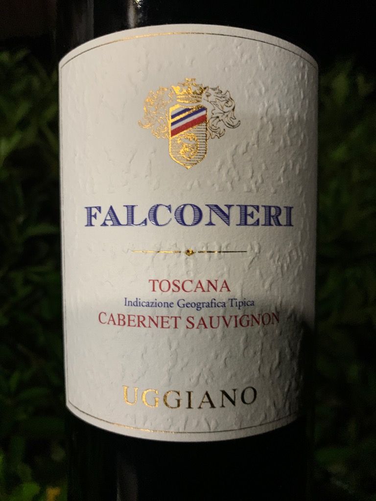 2018 Uggiano Cabernet Sauvignon Falconeri Toscana IGT, Italy, Tuscany ...