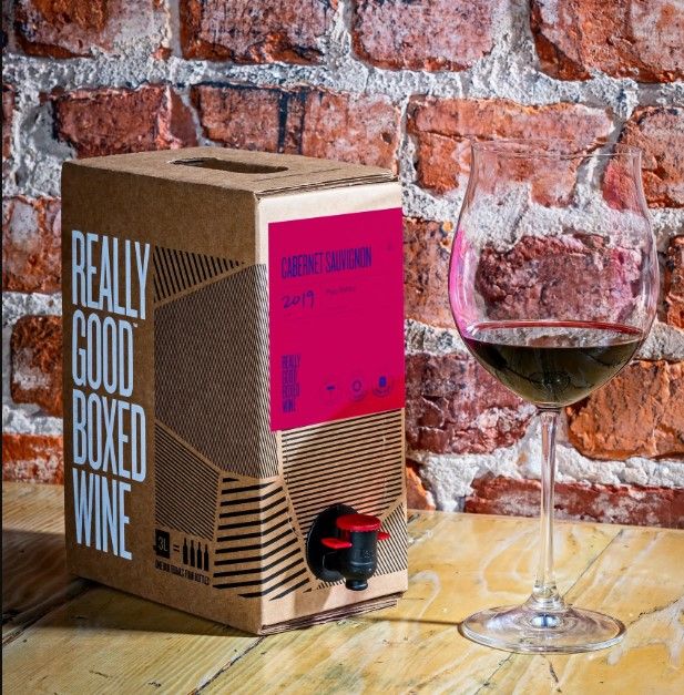 2019 Really Good Boxed Wine Cabernet Sauvignon Truesdale Vineyard, USA ...