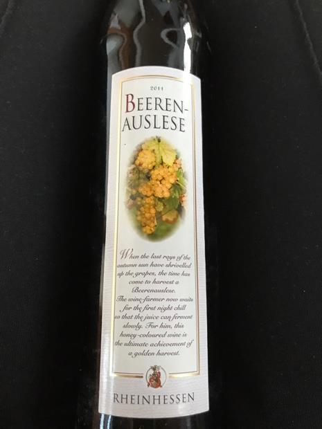 2011 St. Gisbertus Beerenauslese, Germany, Rheinhessen - CellarTracker