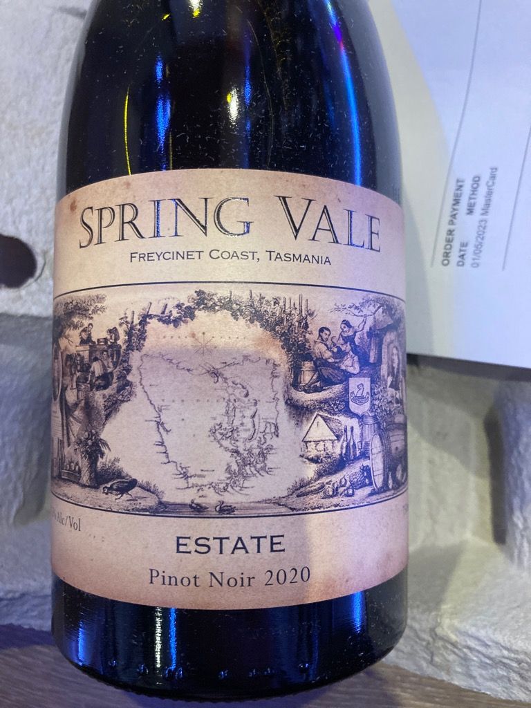 2023 Spring Vale Pinot Noir Estate, Australia, Tasmania, Freycinet ...