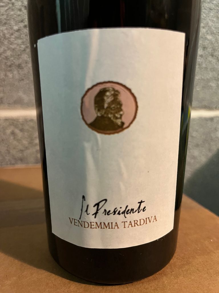 2017 Cantine Petrosino Le Presidente Vendimmia Tardiva, Italy, Sicily ...