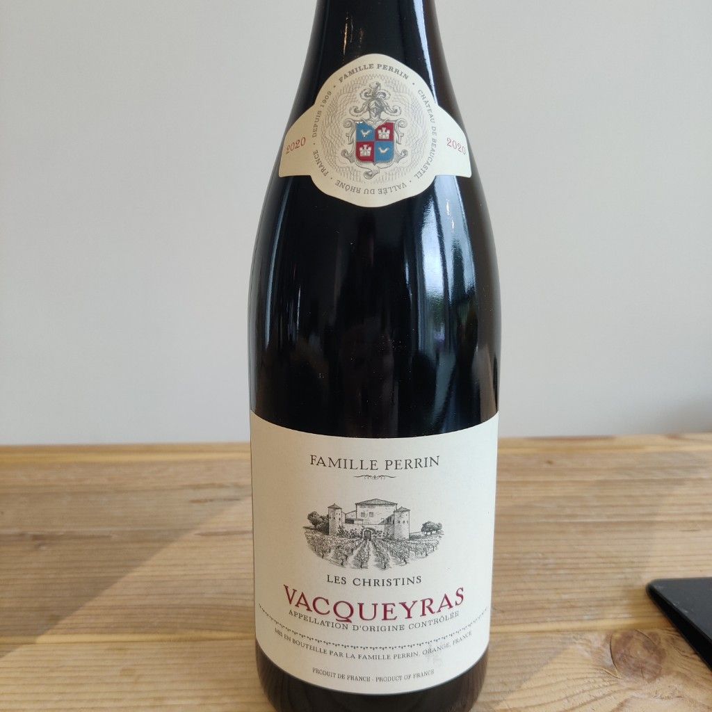 2020 Famille Perrin / Perrin & Fils Vacqueyras Les Christins, France ...