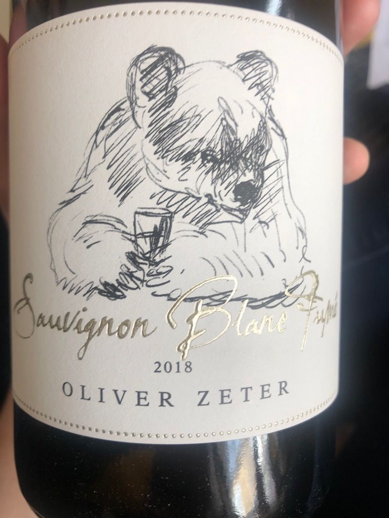 2018 Oliver Zeter Sauvignon Blanc Fumé, Germany, Pfalz - CellarTracker