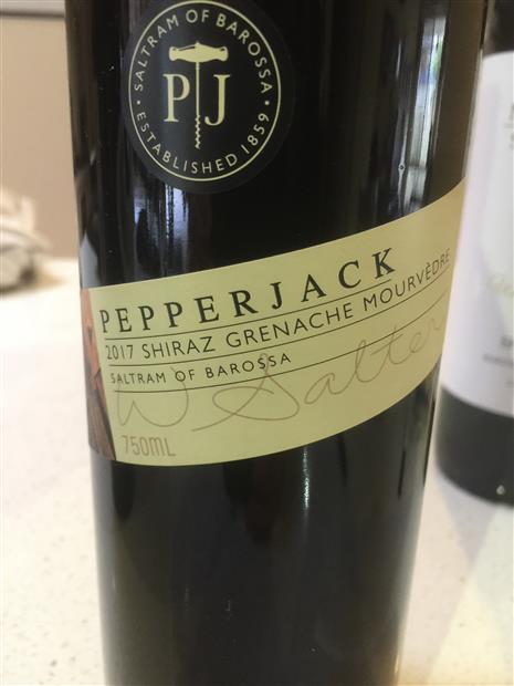 2017 Pepperjack Shiraz Grenache Mourvèdre, Australia, South Australia ...