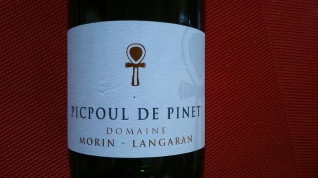 2020 Domaine de Morin-Langaran Picpoul de Pinet, France, Languedoc ...