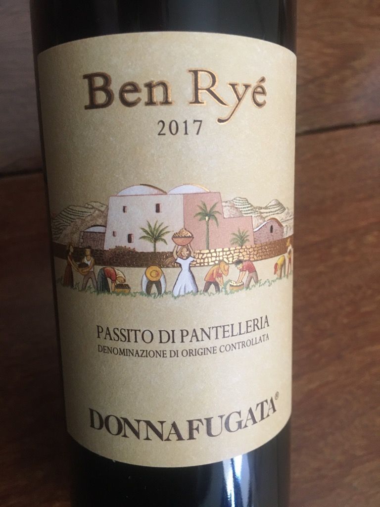 2017 Donnafugata Passito di Pantelleria Ben Ryé, Italy, Sicily, Passito ...