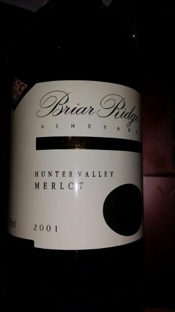 2003 Briar Ridge Vineyards Merlot Cellar Reserve, Australia, New South ...