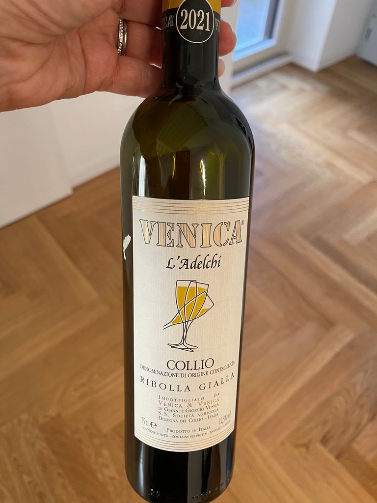 2021 Venica & Venica Collio Ribolla Gialla l'Adelchi, Italy, Friuli ...