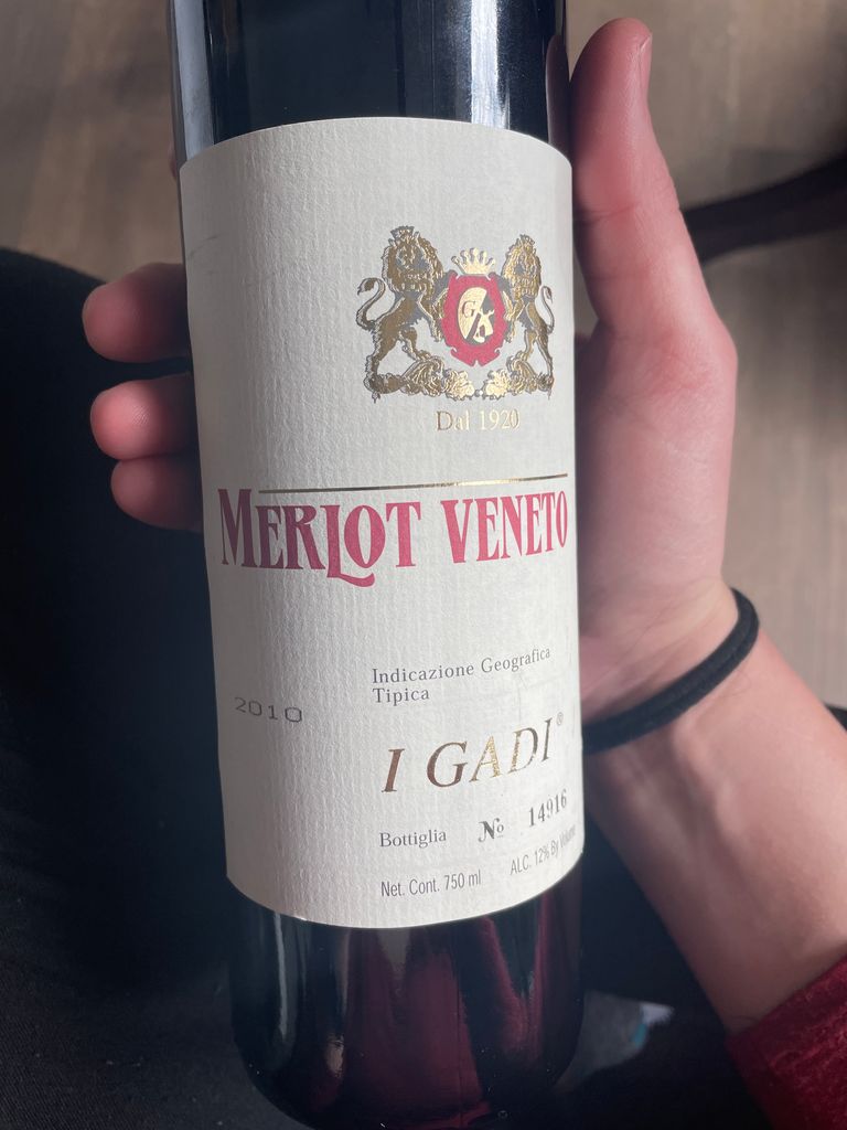 2010 Casa Vinicola Bennati Merlot I Gadi, Italy, Veneto, Veneto IGT ...