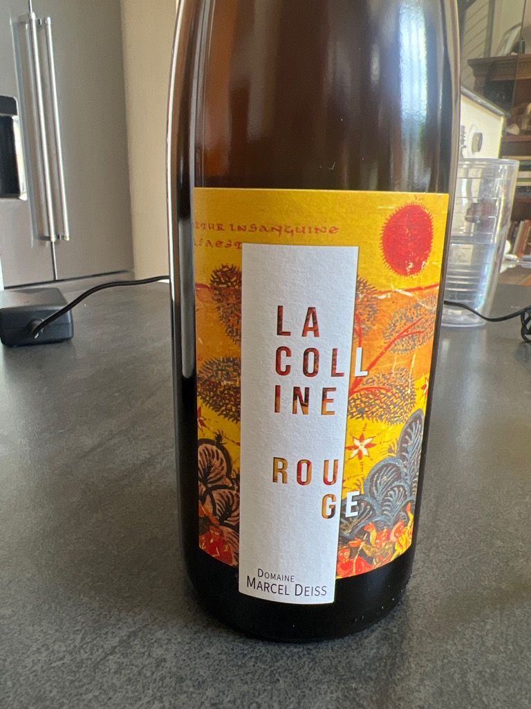 2020 Marcel Deiss Colline Rouge, France, Alsace - CellarTracker