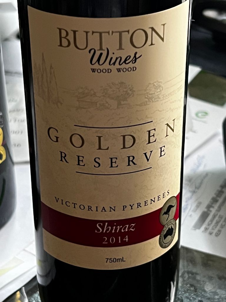 2014 Button Wines Shiraz Master Distillers' Collection - Golden Reserve ...