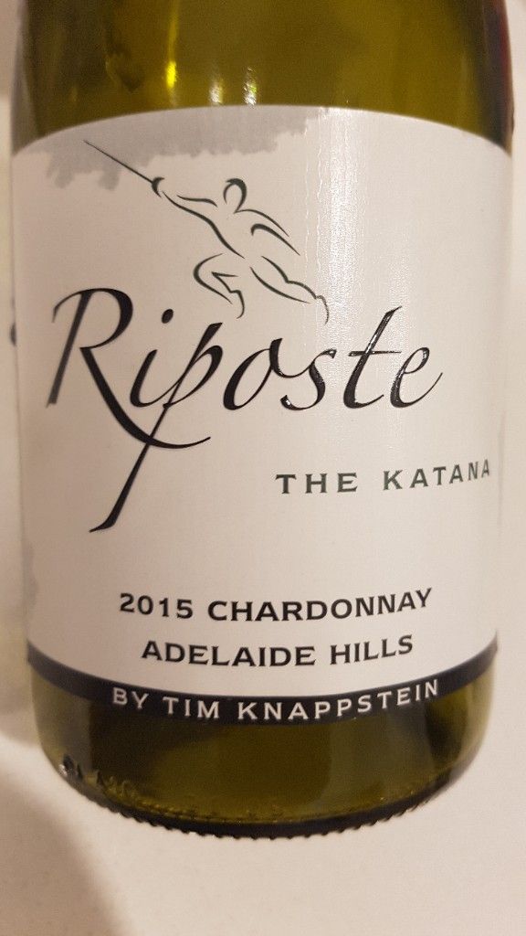 2022 Riposte Chardonnay The Katana, Australia, South Australia, Mount ...
