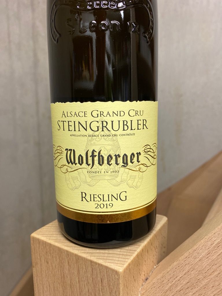 2019 Wolfberger Riesling Steingrübler, France, Alsace, Alsace Grand Cru ...