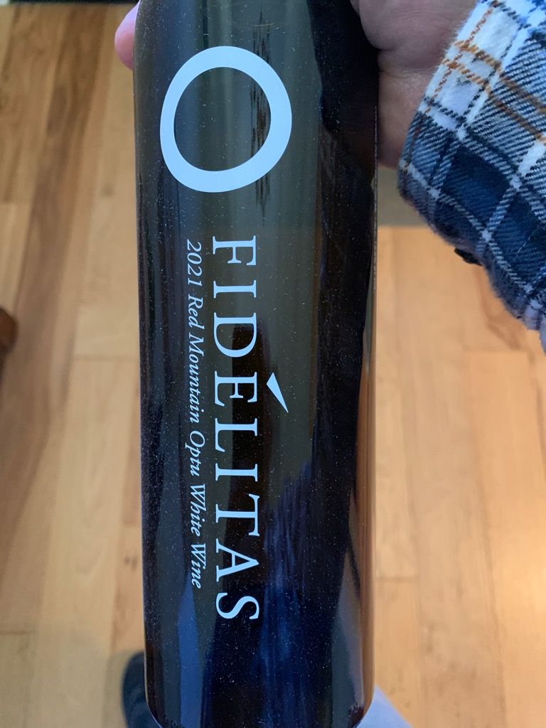 2021 Fidelitas Optu White, USA, Washington, Columbia Valley, Red ...