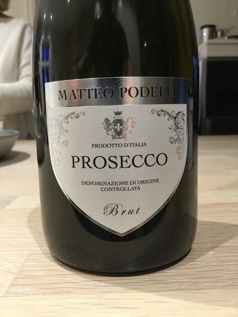 NV Matteo Podelli Prosecco Brut, Italy, Veneto / Friuli-Venezia Giulia ...