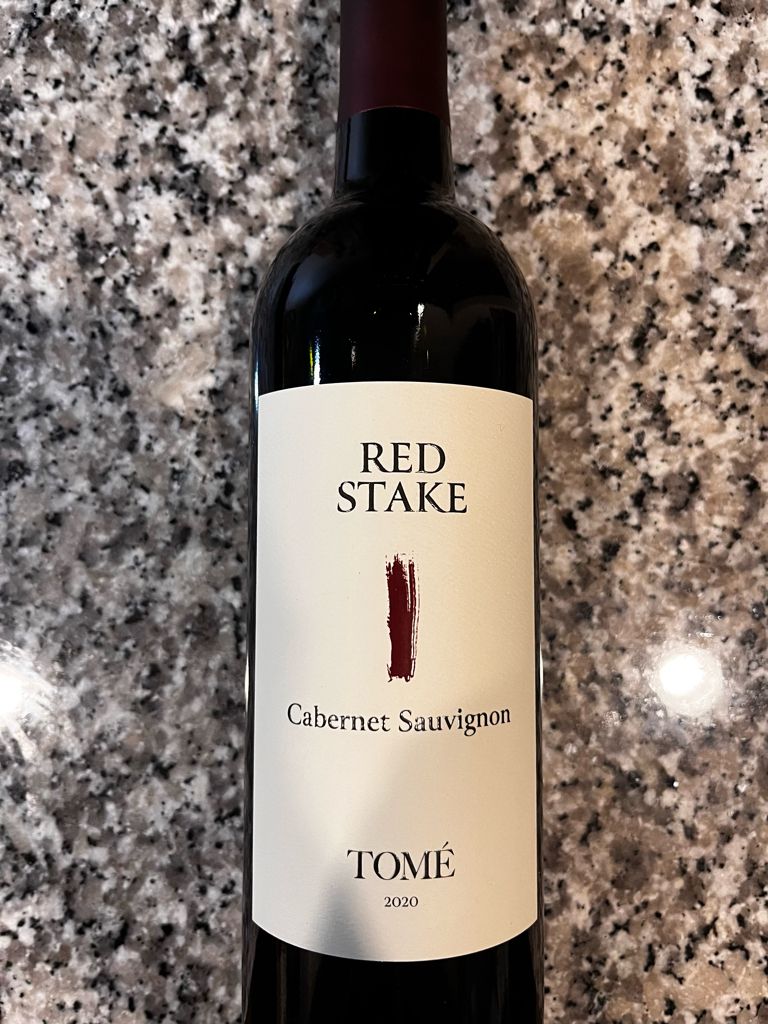 2022 Tomé Brands Cabernet Sauvignon Red Stake, USA, Washington ...