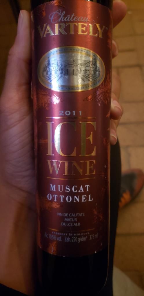 2011 Château Vartely Muscat Ottonel Ice Wine, Moldova, Cricova, Vin de ...