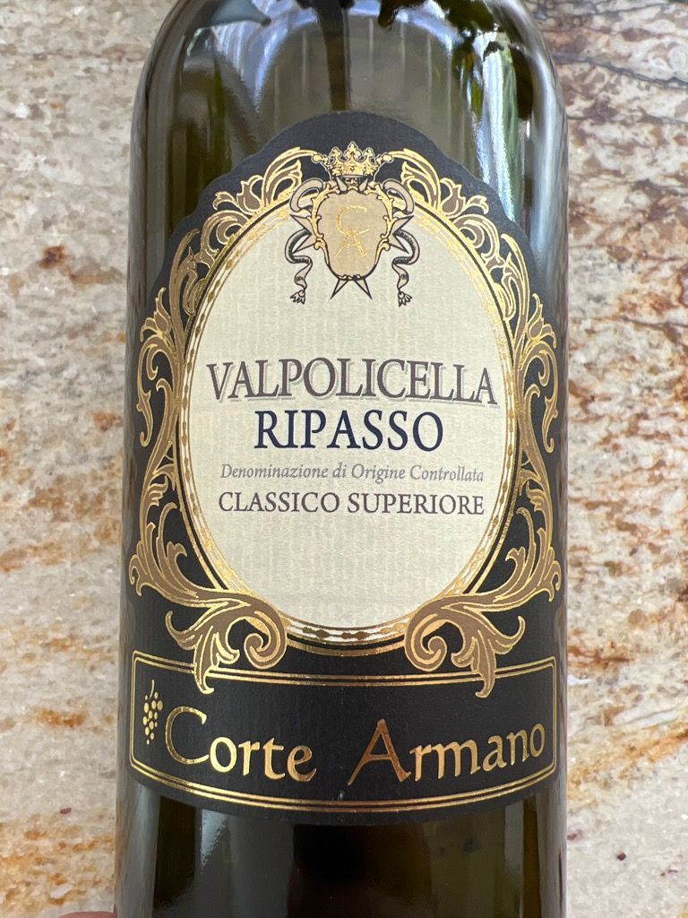 2018 Corte Armano Ripasso della Valpolicella Classico Superiore, Italy ...