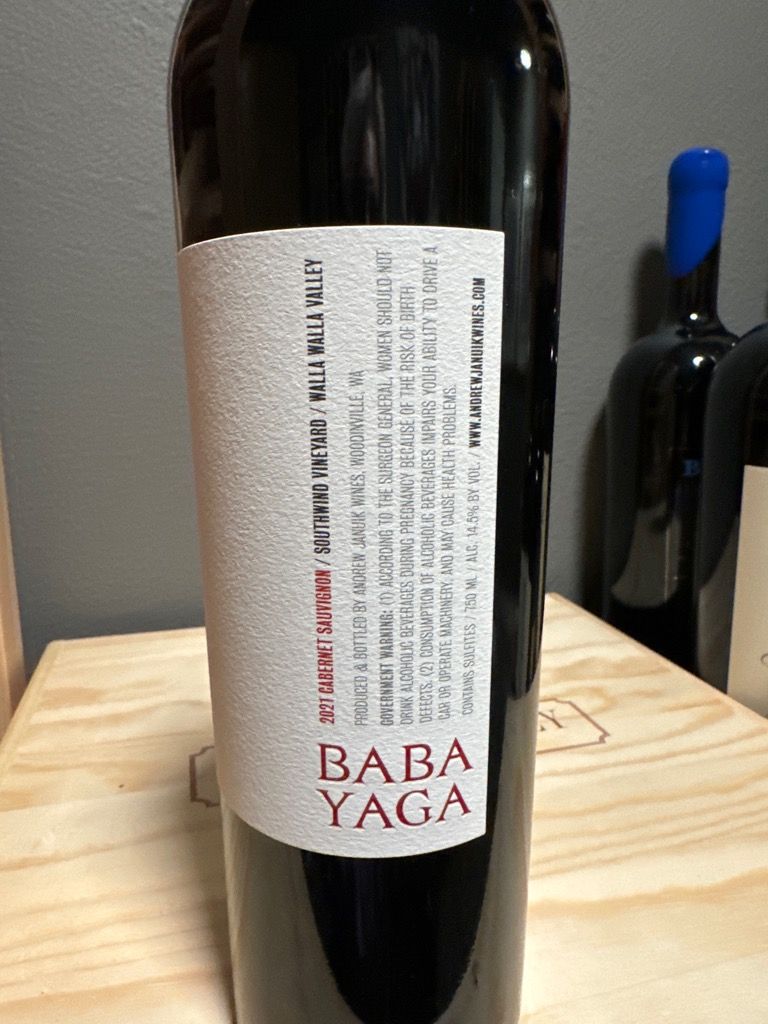 2021 Andrew Januik Baba Yaga, USA, Washington, Columbia Valley, Walla ...